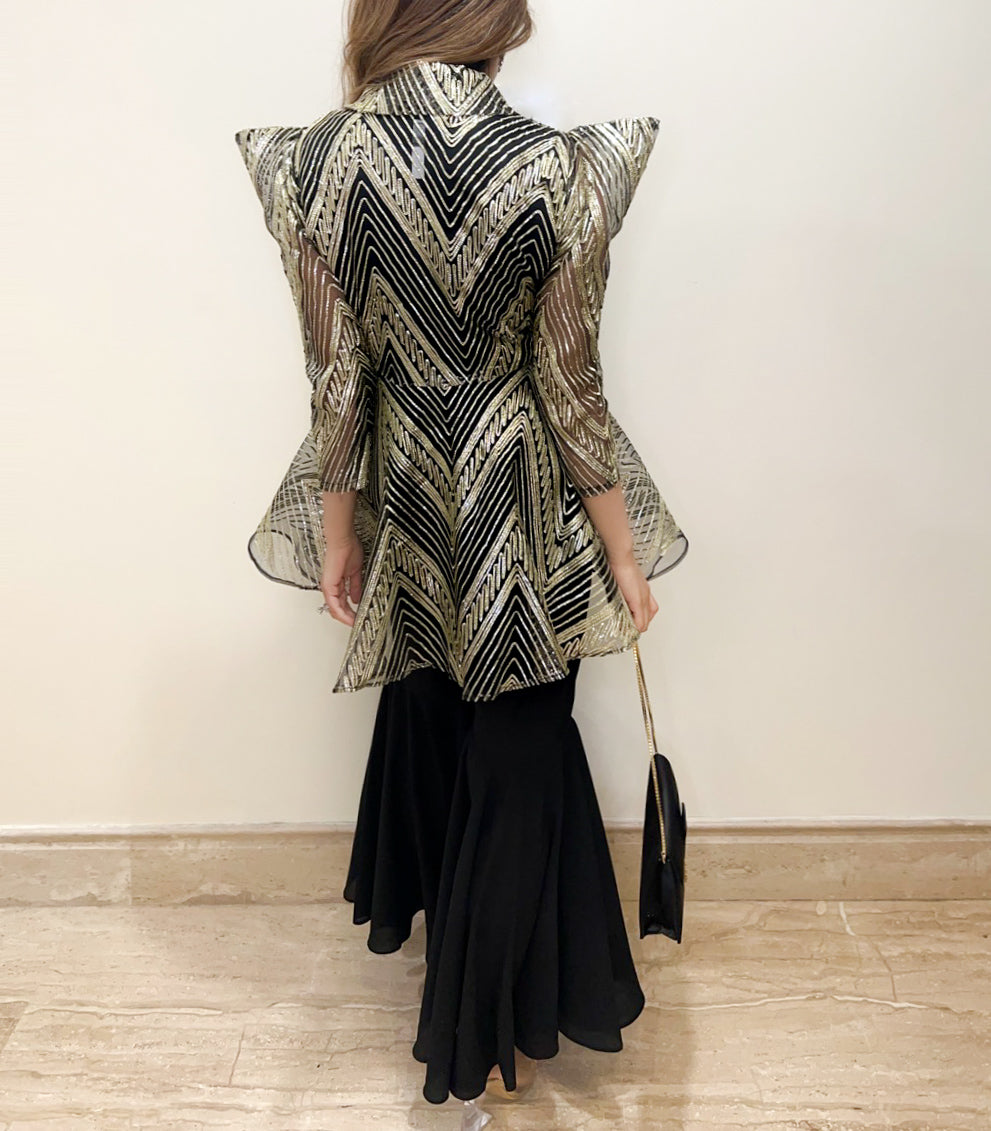 Juno Peplum Jumpsuit – TPS Clothing