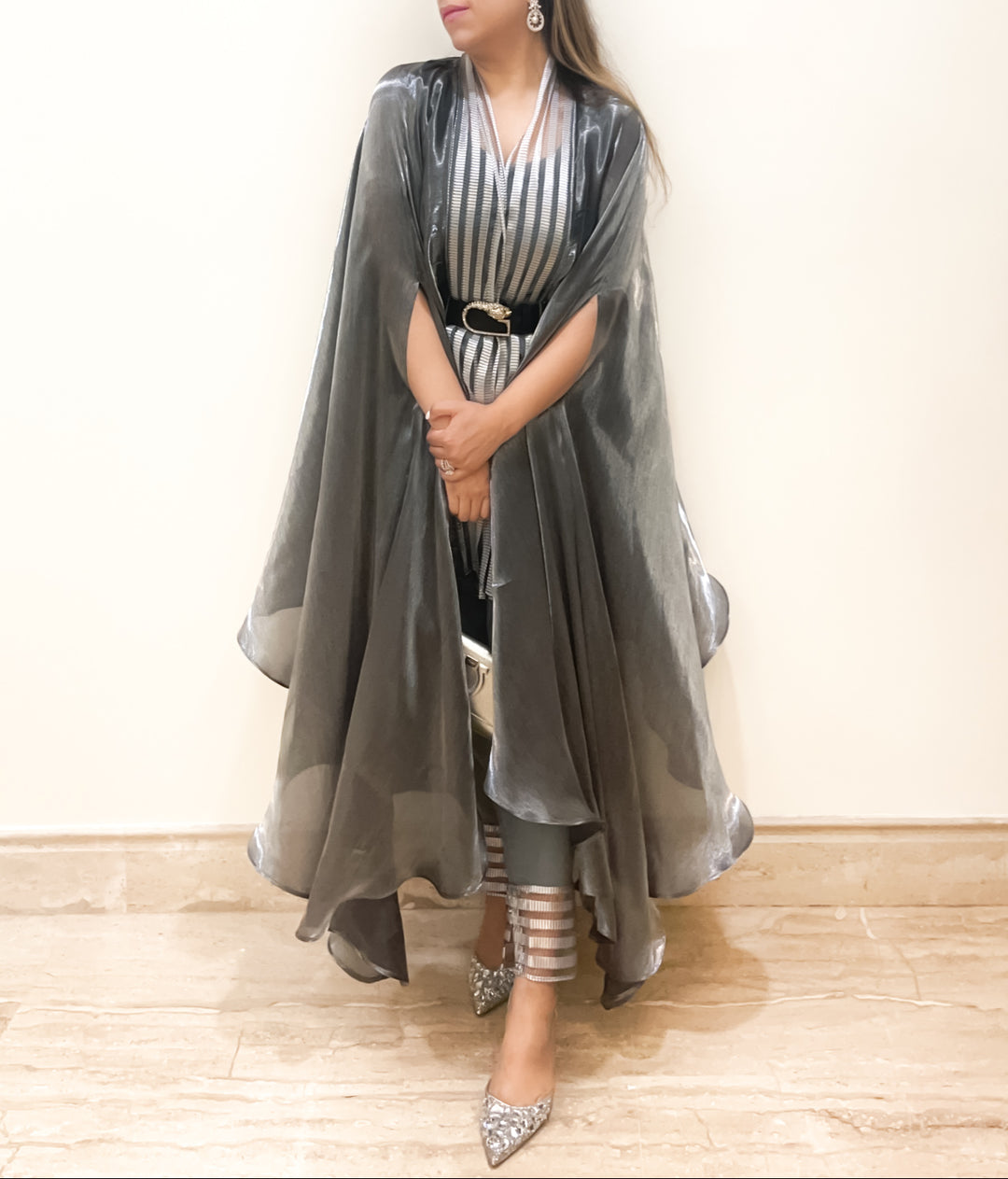 Metallic Drape Jumpsuit – TPS Clothing